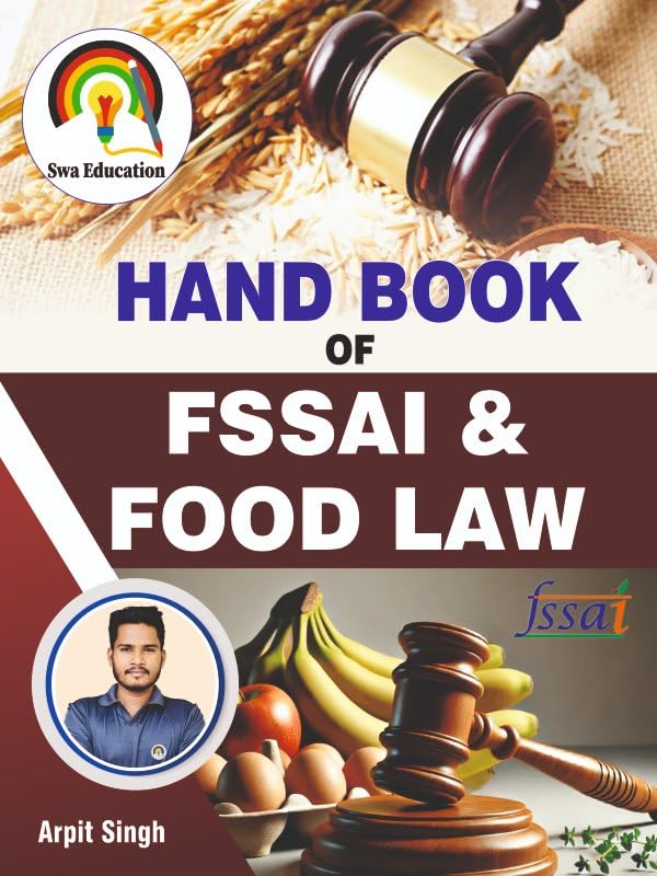 Buy Handbook of FSSAI & Food Law, Food Safety Act 2006 , FSSAI Book by ...