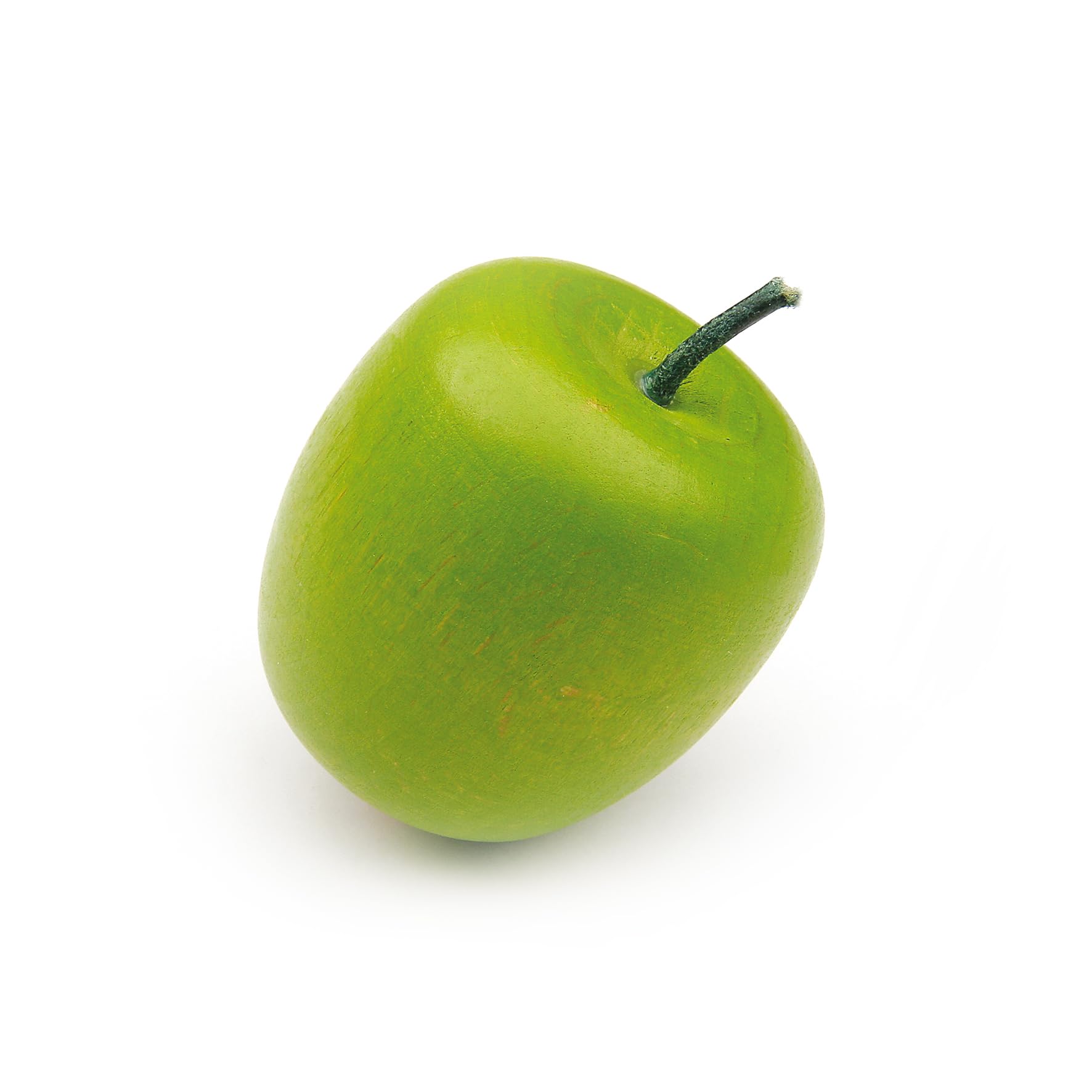 Wooden Play Food - Pretend Play Grocery Shop - Apple, Green (single) by ...