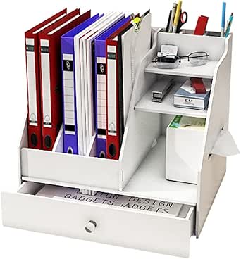 Amazon.co.jp: SHUUL Tabletop Storage Box, Tabletop Storage Case, File ...