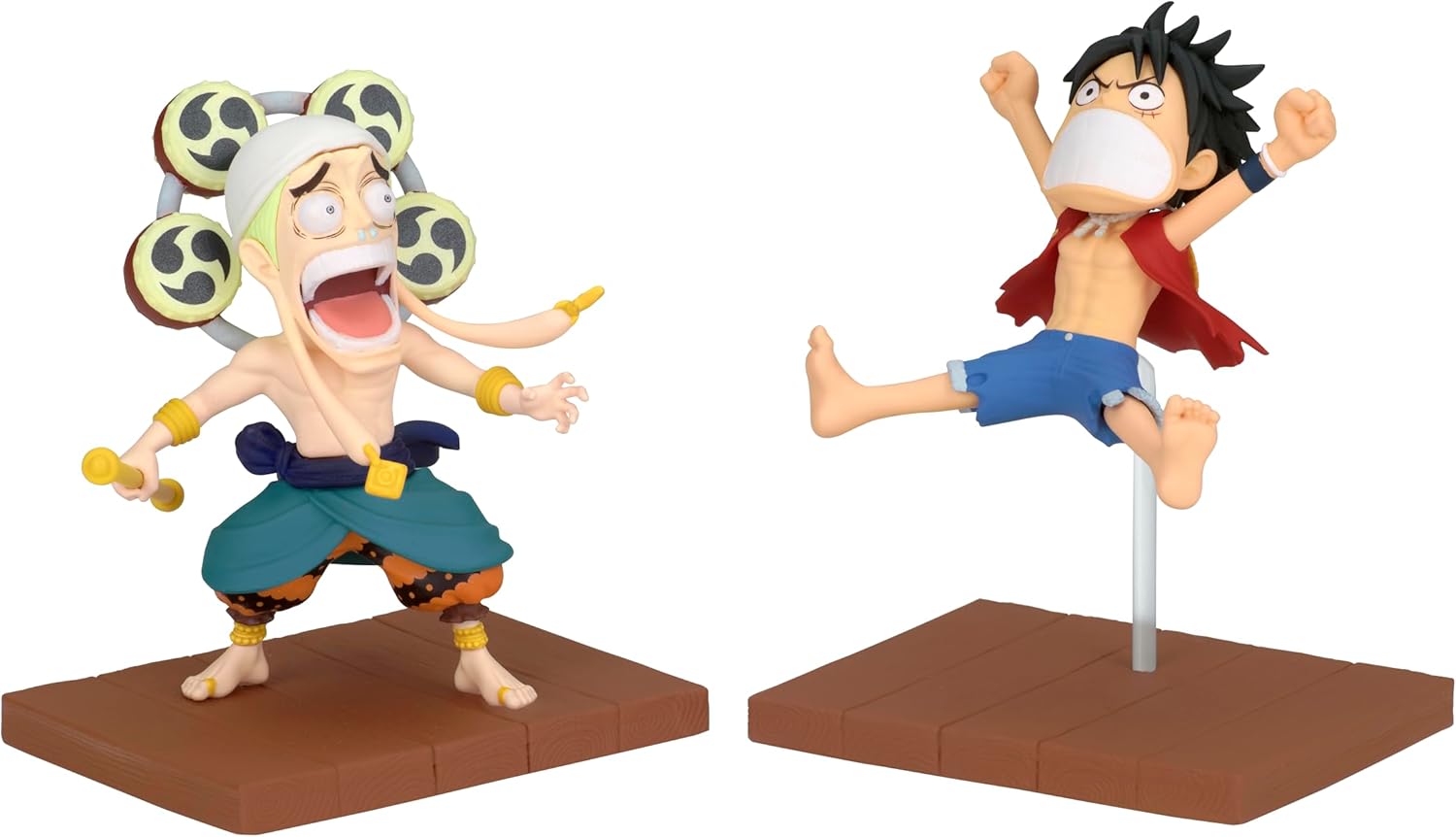 Banpresto Monkey D. Luffy & Enel One Piece Action Figure - World ...