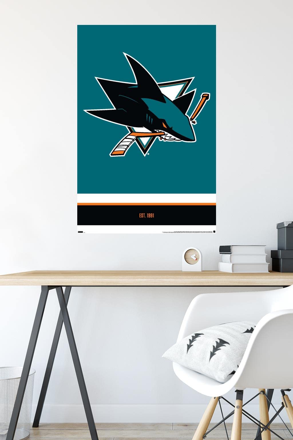 Nhl Sharks Logo Presidio Of Monterey Fire Captain Designs First