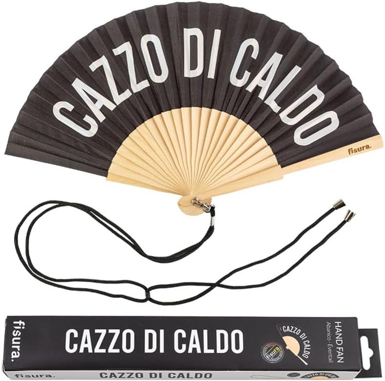 Fisura - Original handheld folding fan with the message in message in ...