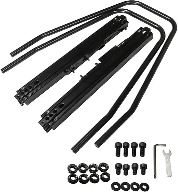 Amazon.com: I33T Seat Sliders,Seat Mounting Track Assembly Kit ...