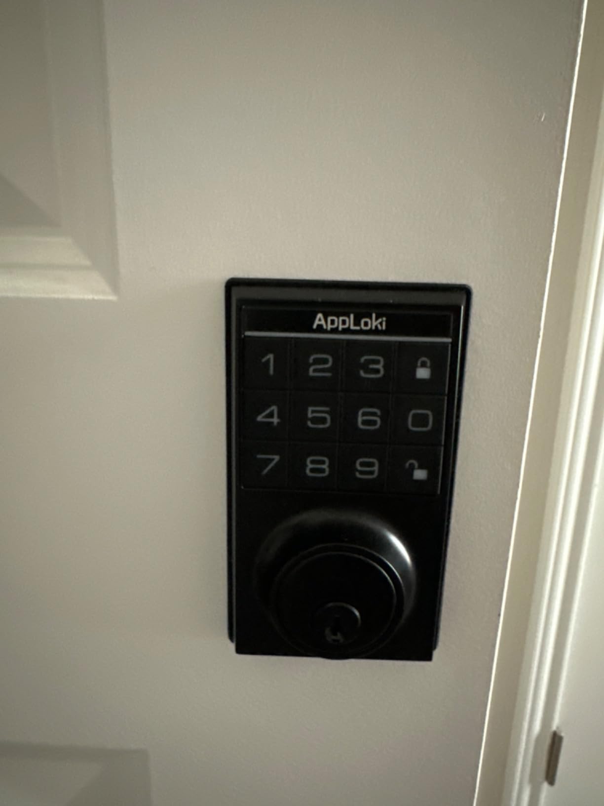 $7/mo - Finance AppLoki Smart Lock, Electronic Keypad Deadbolt Keyless ...