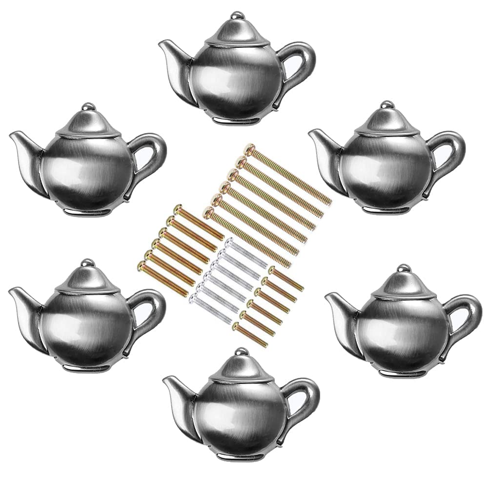 Marstree Teapot Shaped Drawer Cupboard Pulls Handles Wardrobe Drawer ...
