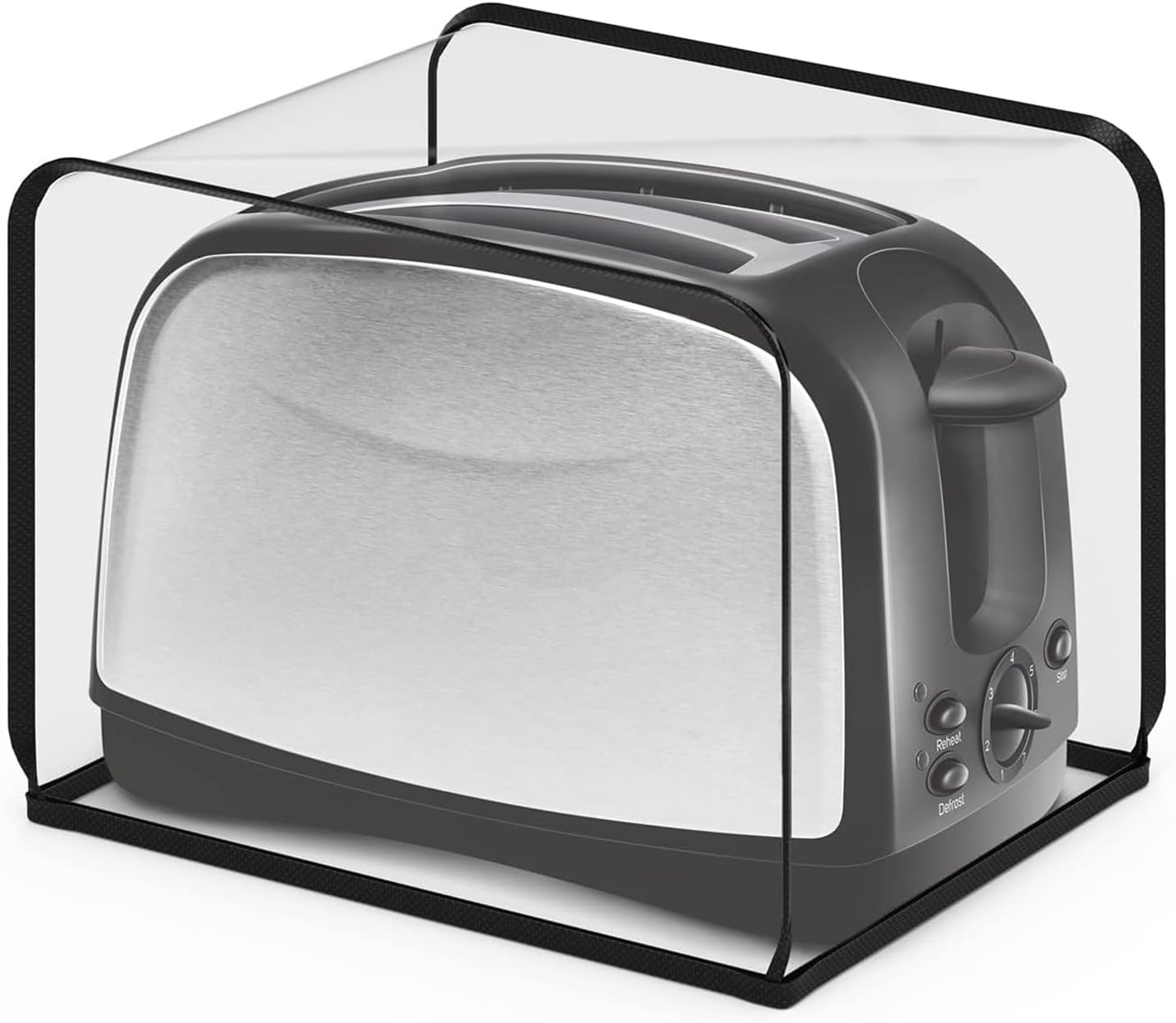 Amazon.com : Kingshion Toaster Dust Cover for Most 2-slice Toasters ...