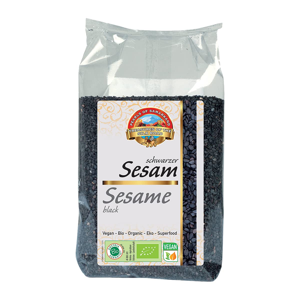 Pearls Schwarzer BIO Sesam 1kg – Ungeschälte, nährstoffreiche und ...