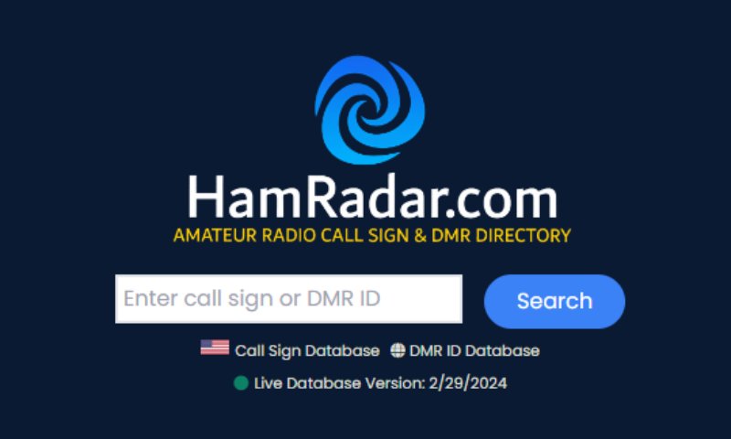 Ham Radar - Callsign/DMR Lookup Tool - App on Amazon Appstore