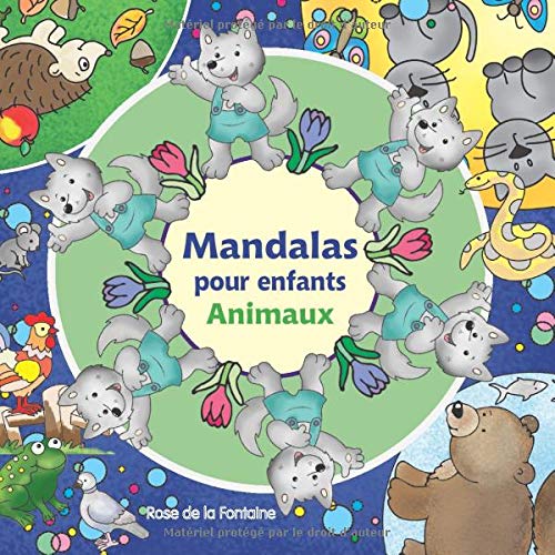 Mandalas pour enfants. Animaux : Dobosz, Zibi, Kwapinska, Margaret ...
