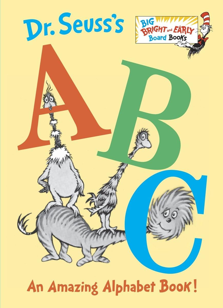 Amazon.com: Dr. Seuss's ABC: An Amazing Alphabet Book! (Big Bright ...
