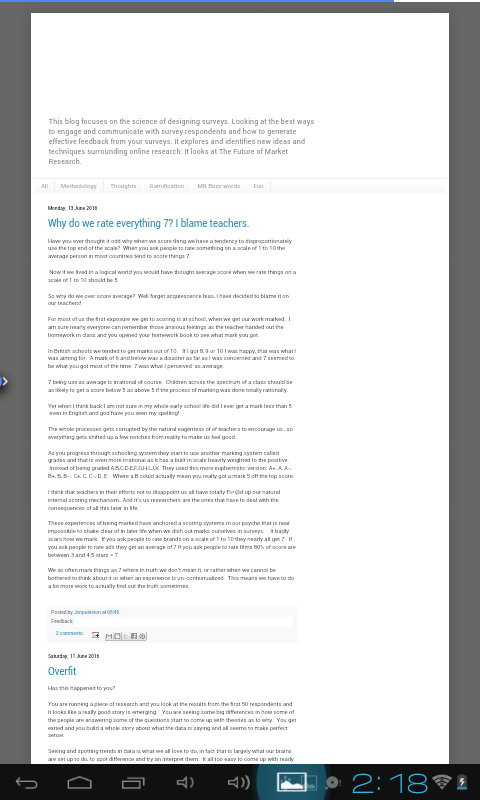 science blog - App on Amazon Appstore