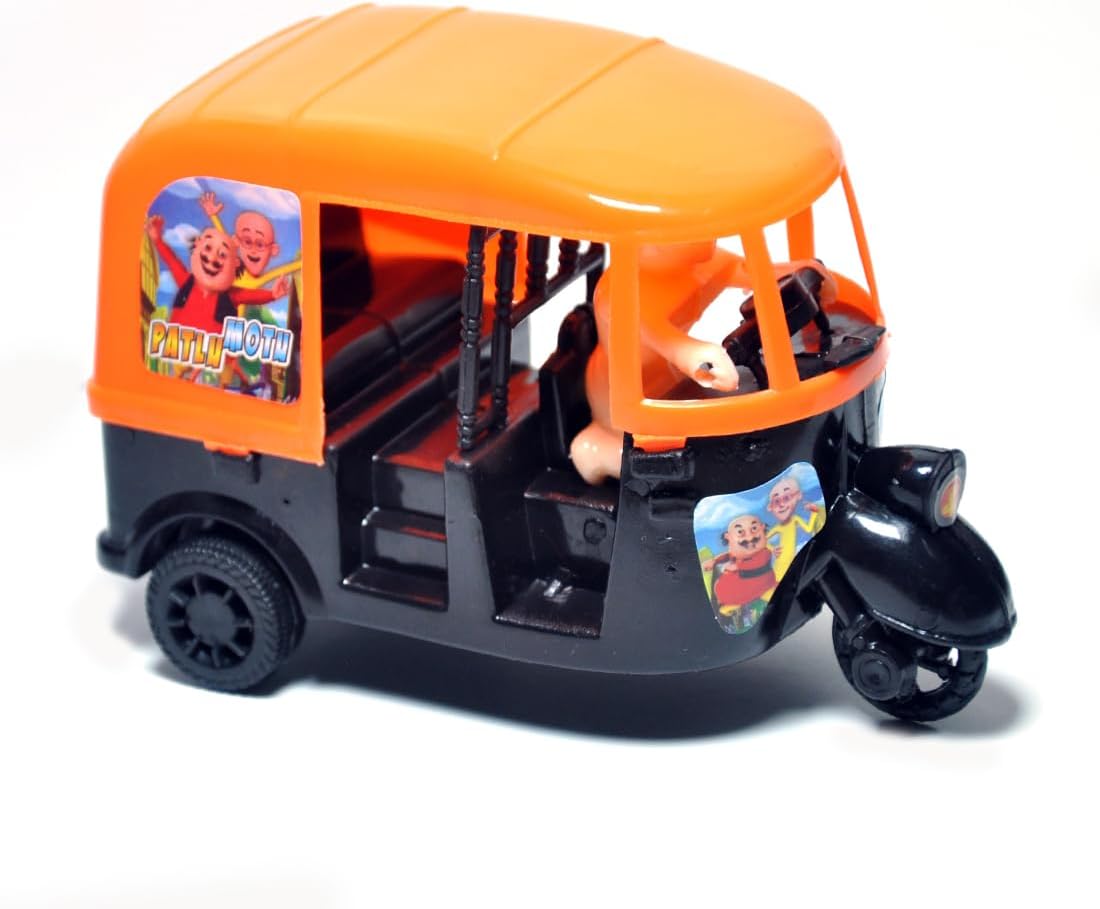 Buy Arb Toys Pull Back Plastic Auto Rickshaw Model Toy - Perfect For ...