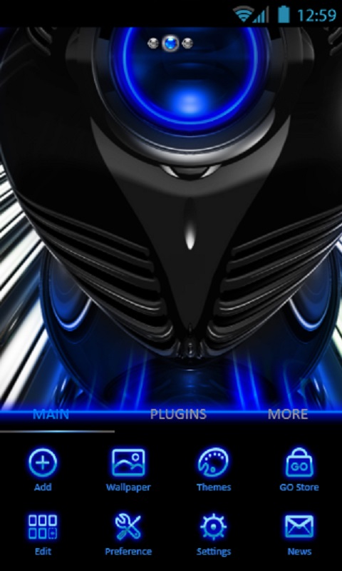 Blue Theme