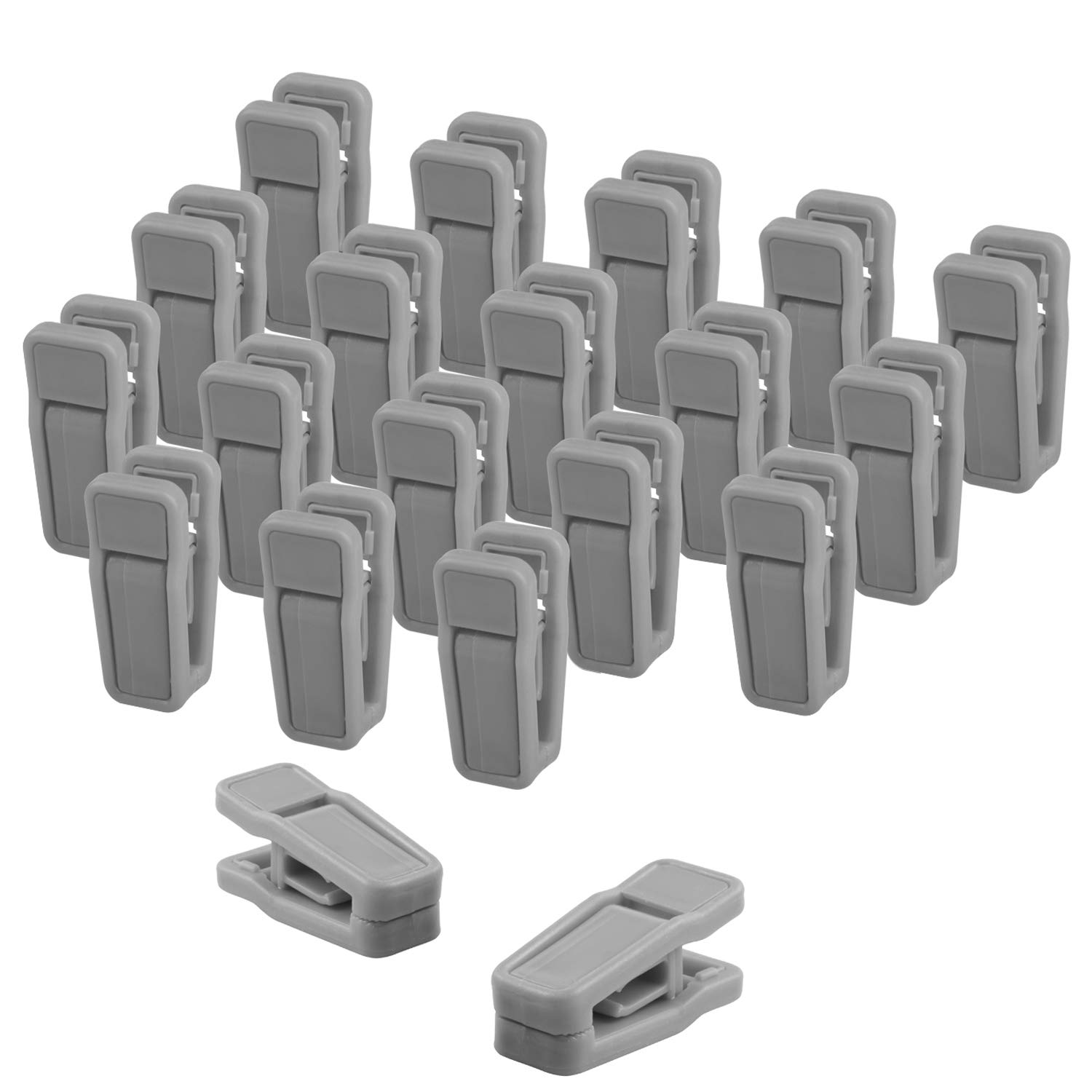 Amazon.com: Premium Heavy Duty ABS Plastic Slim-line Hanger Set of ...
