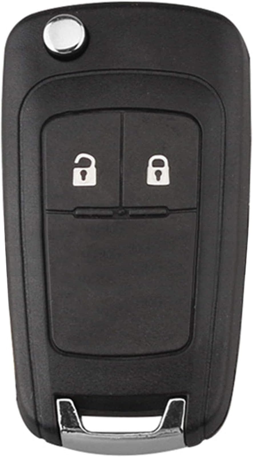 2PCS 2 Buttons Flip Car Key Fob Case Replacement For Vauxhall Opel ...