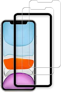 Amazon.com: HKKAIS Easy Alignment Frame Designed For iPhone11 / iPhoneXR Tempered Glass Screen ...