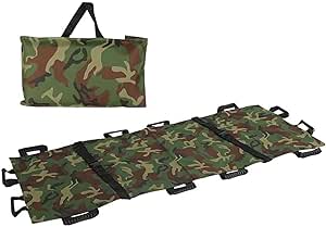 Amazon.co.jp: Folding Stretcher 12 Handles Waterproof Foldable ...