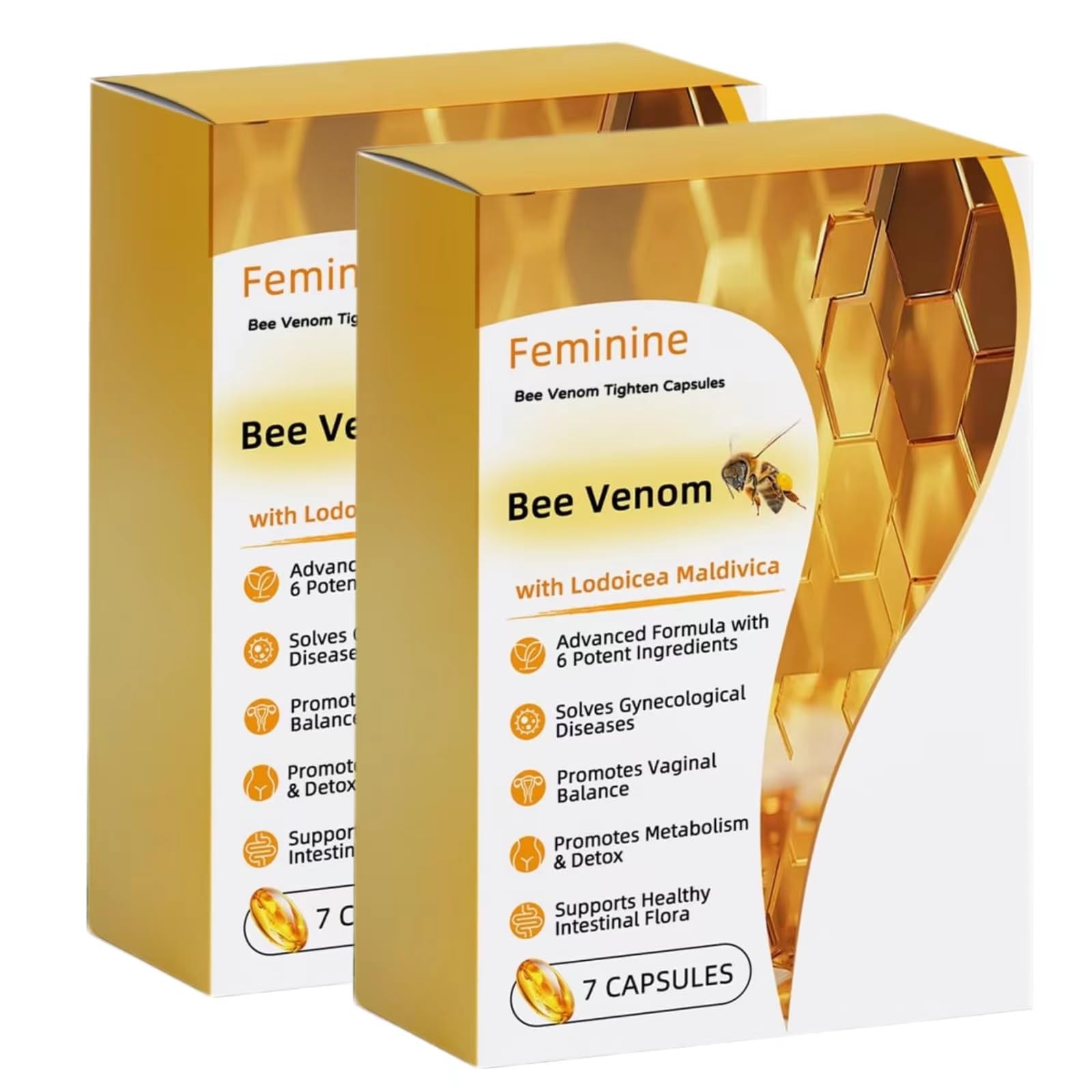 KASTWAVE Instant Detox Capsules, Bee Venom Tighten Capsule, Detox ...