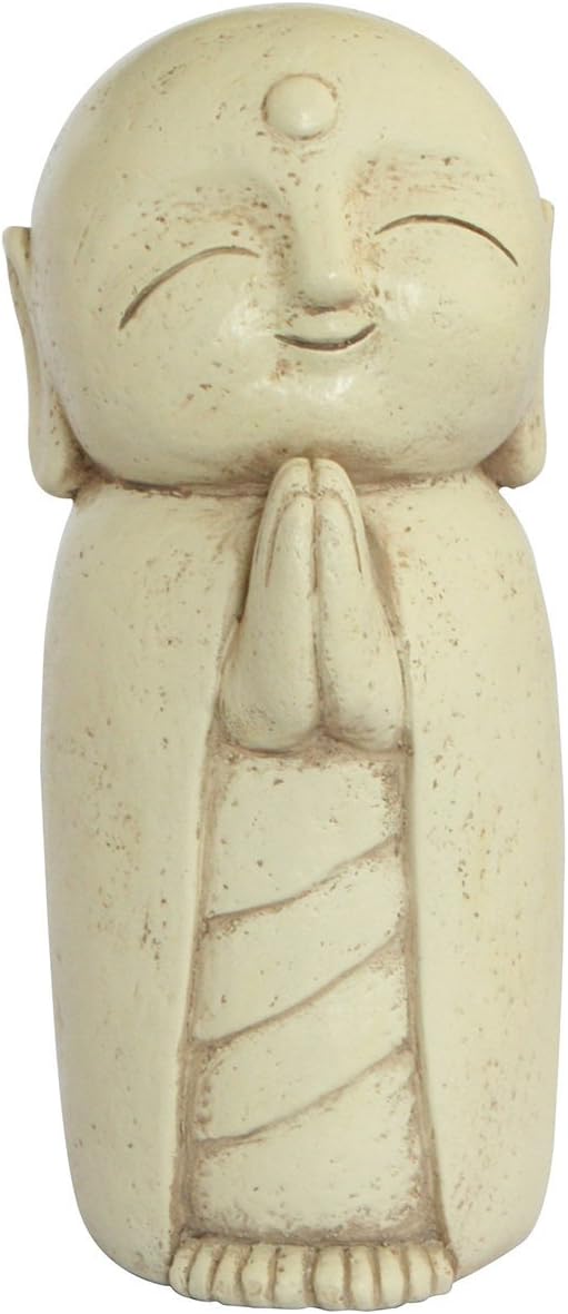 Amazon.com : Hi-Line Gift Ltd Smiling Lucky Japanese Jizo Statue ...