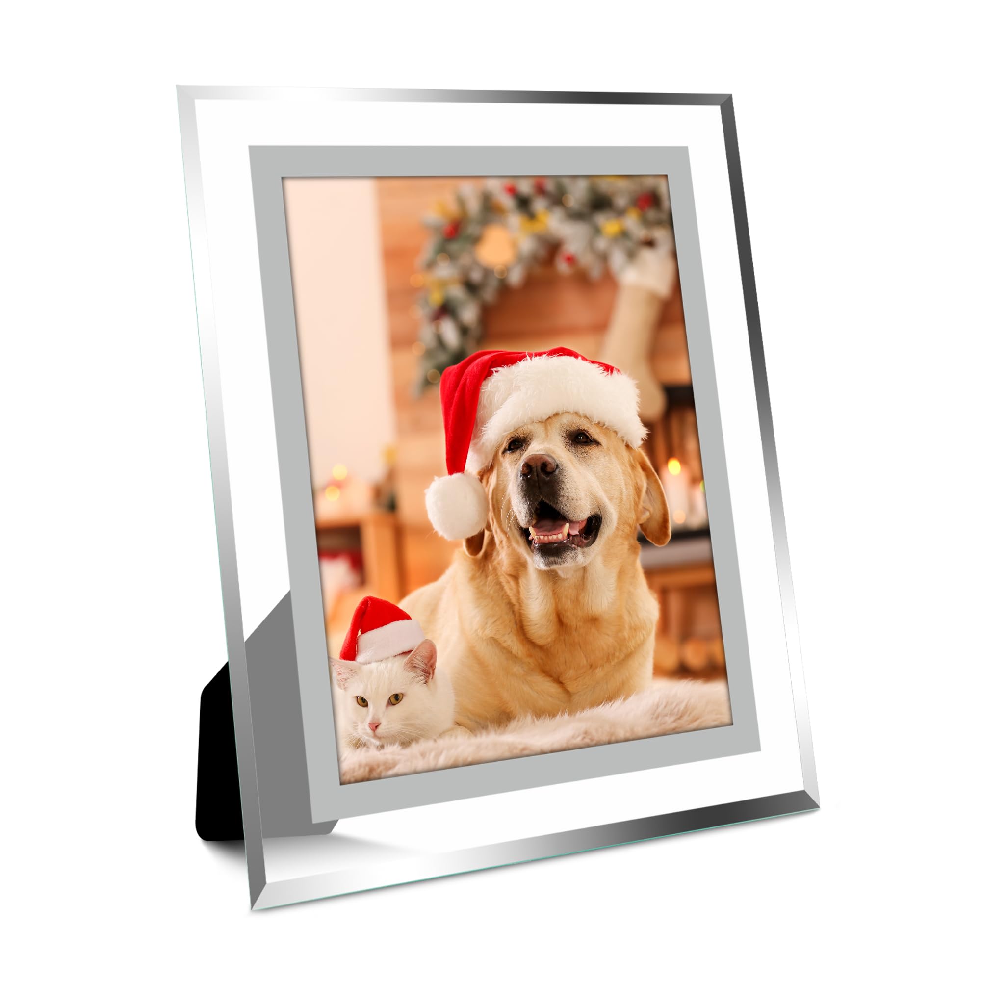 Amazon.com - Hiwhy 4x6 Glass Picture Frames Photo Frame for Tabletop ...