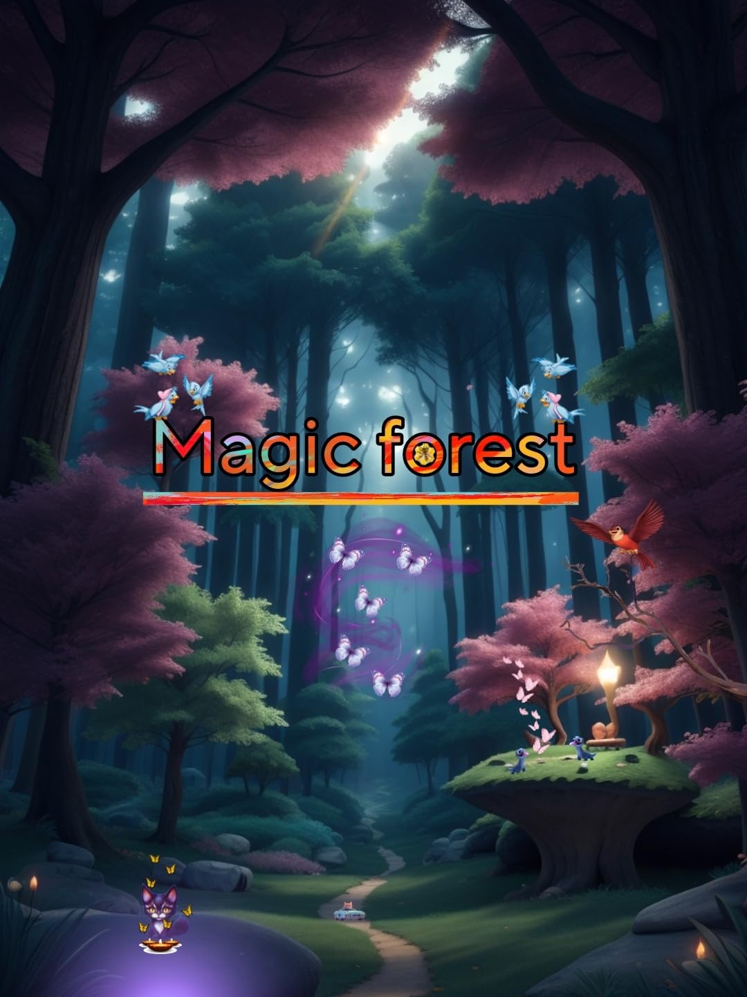 The Magical Adventures of Lila and the Enchanted Forest, volume one ...