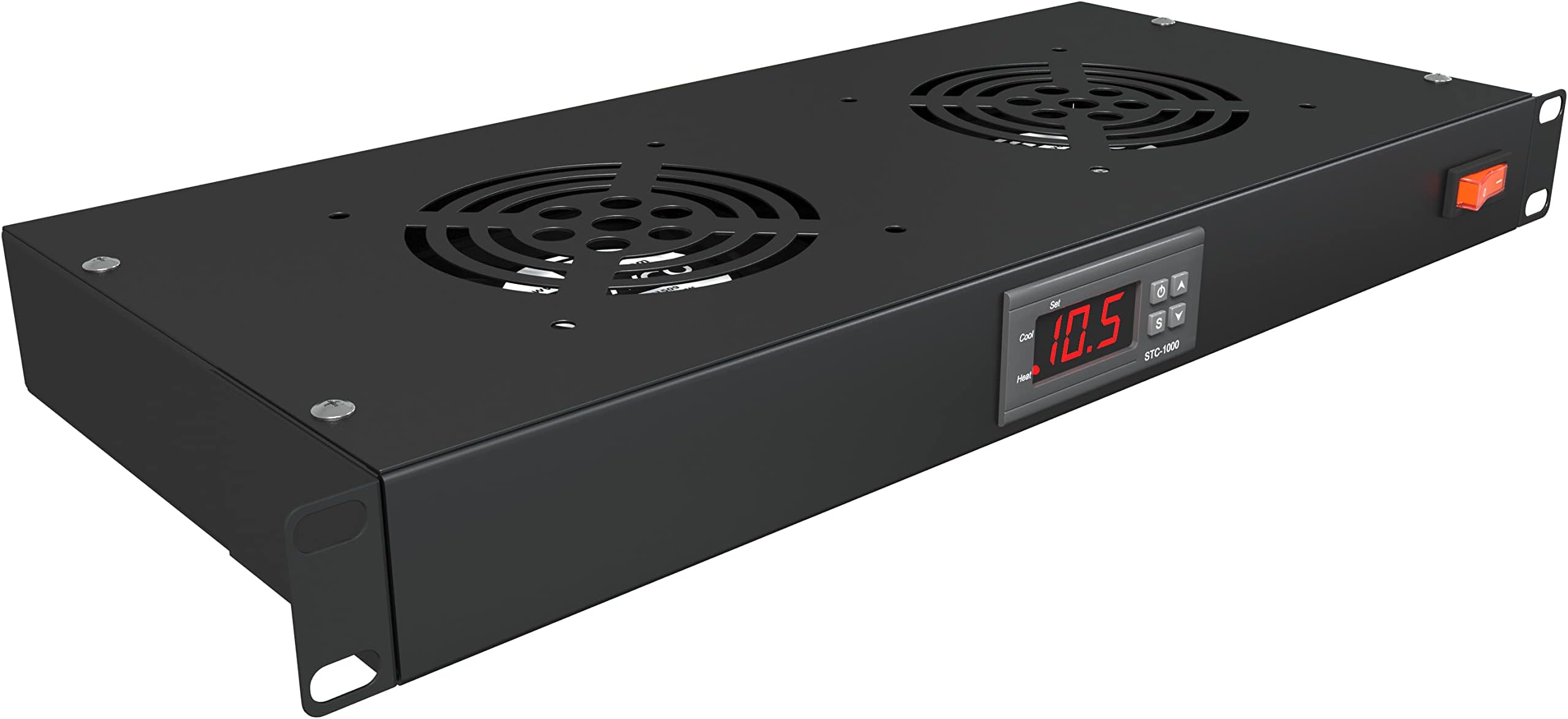 Amazon.com: RAISING ELECTRONICS Rack Mount Temperature Control Server ...