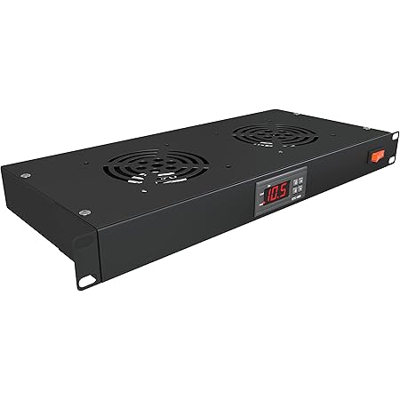 Amazon.com: Rack Mount Fan - 4 Fans Server Cooling System - 1U 19 ...
