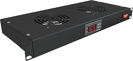 Amazon.com: Rack Mount Fan - 2 Fan Server Cooling System - 1U 19 ...