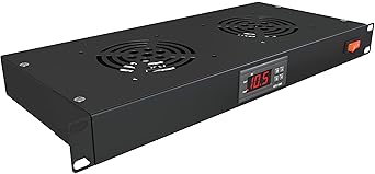 Amazon.com: Rack Mount Fan - 2 Fan Server Cooling System - 1U 19 ...