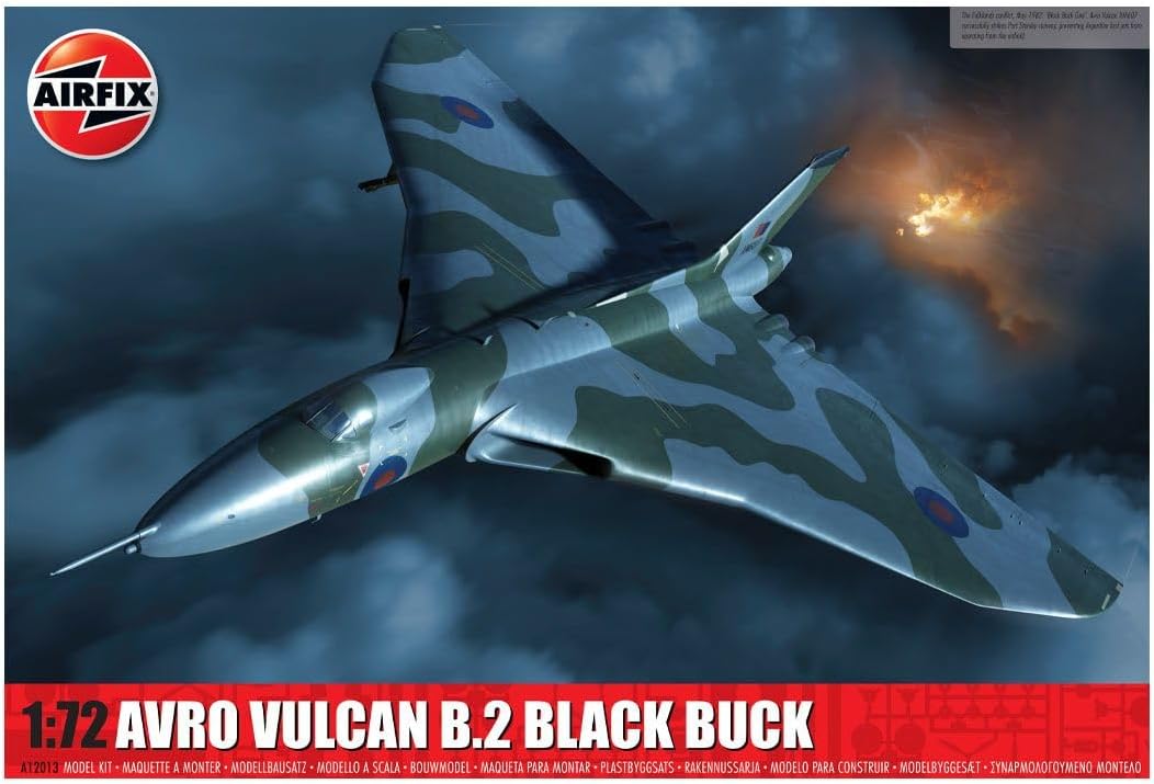 Amazon.com: Airfix Model Airplane Kit Gift Set - A12013 Avro Vulcan B.2 ...