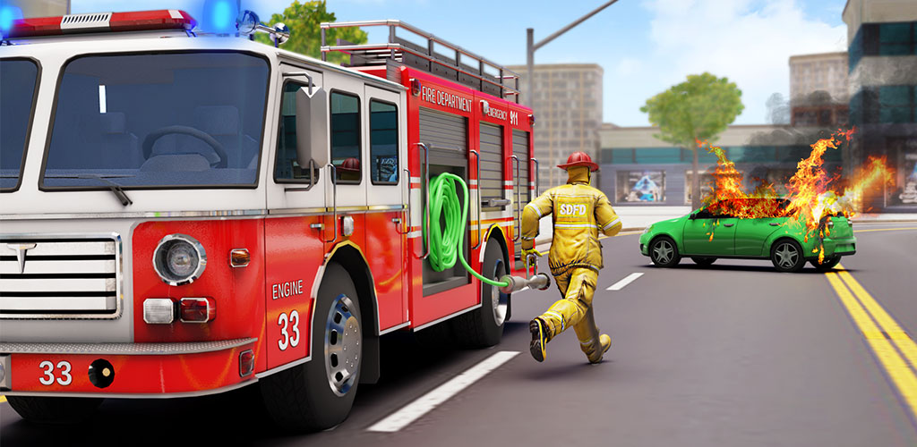 Firefighter Simulator 🔥 Seaspan Unveils New Marine Firefighting