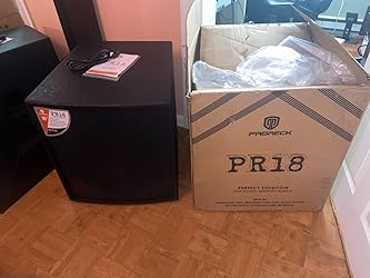 Amazon.com: PRORECK PR18 18 inch 2000W P.M.P.O Active Powered PA DJ ...