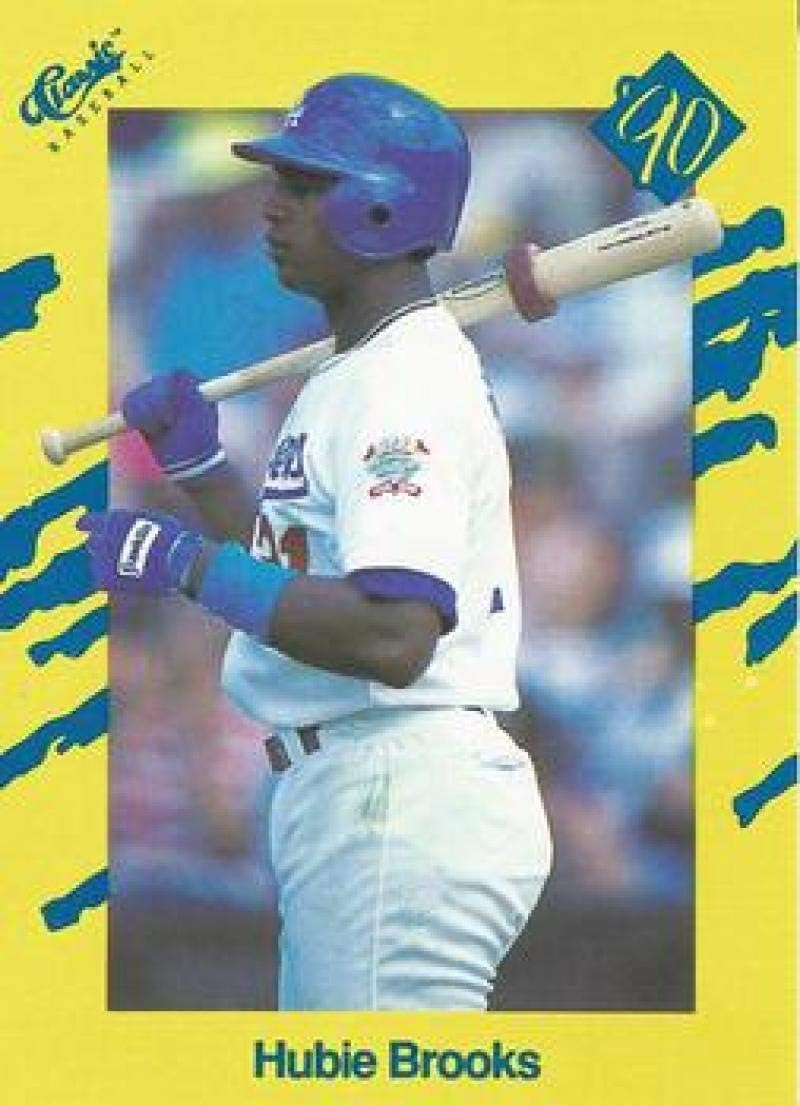 Amazon.com: Baseball MLB 1990 Classic Yellow #75 Hubie Brooks VG ...