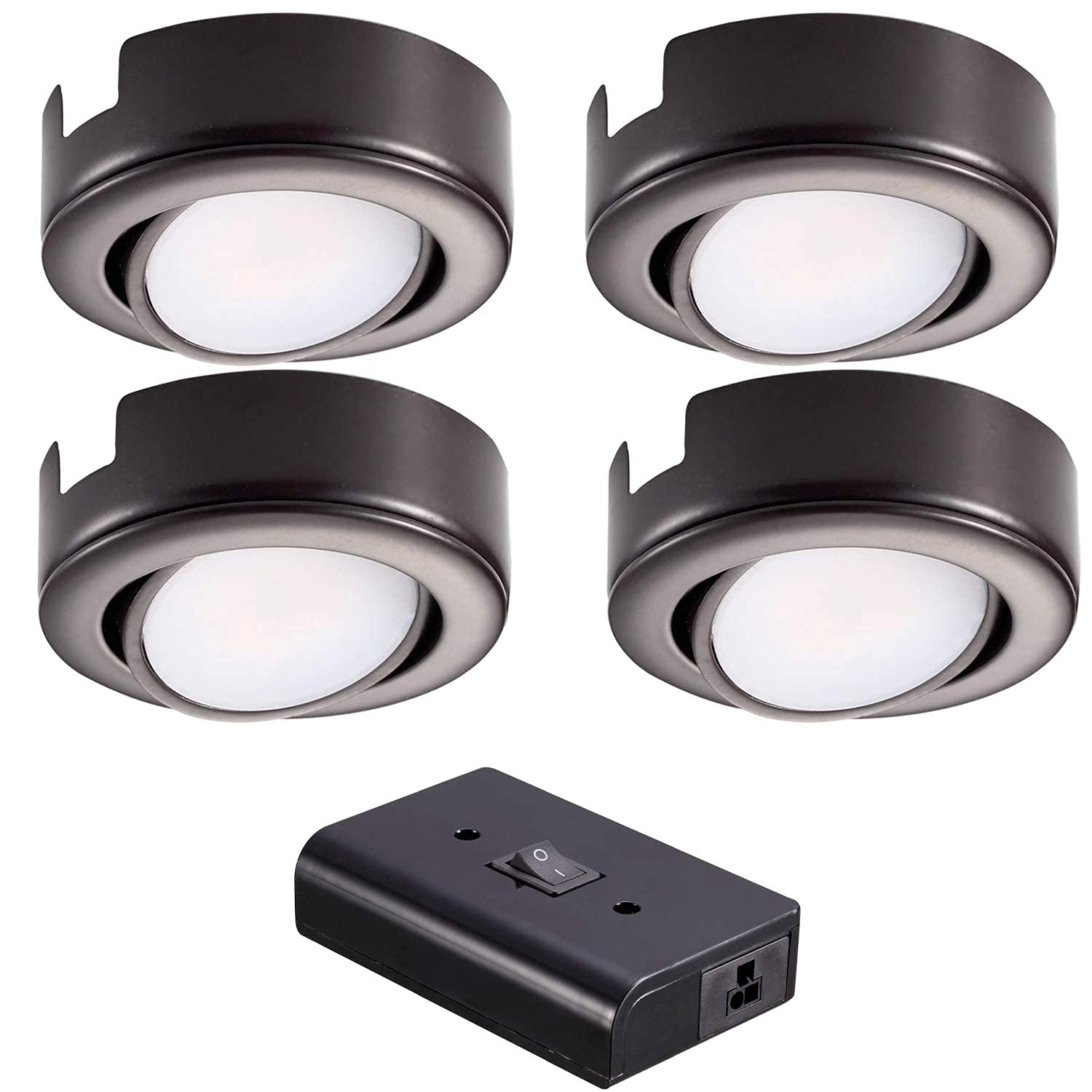 Amazon.com: GETINLIGHT Inlight 1 Puck Light Kit & 3 Pack Puck Light Kit ...