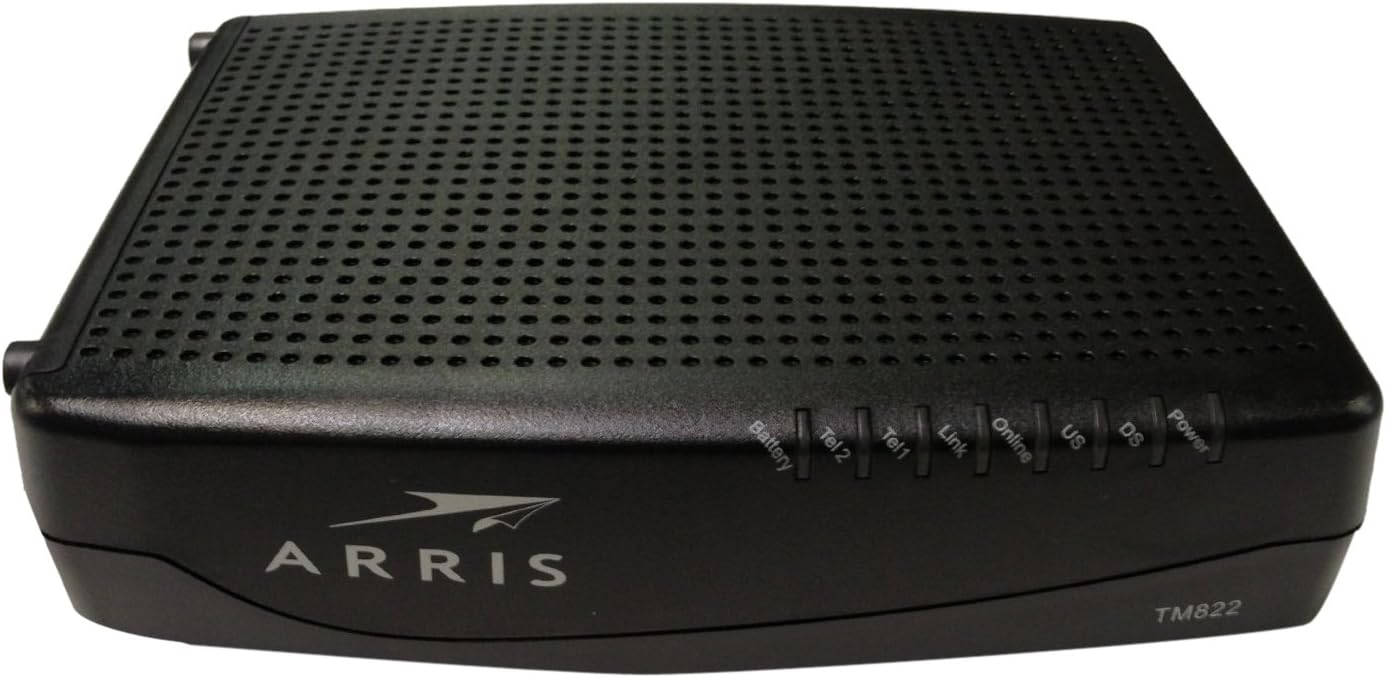 Amazon.com: Arris Touchstone TM822G DOCSIS 3.0 8x4 Ultra-High Speed ...