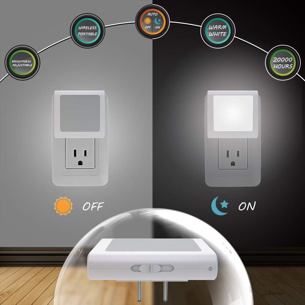 Snapklik.com : MAZ-TEK Plug In Led Night Light