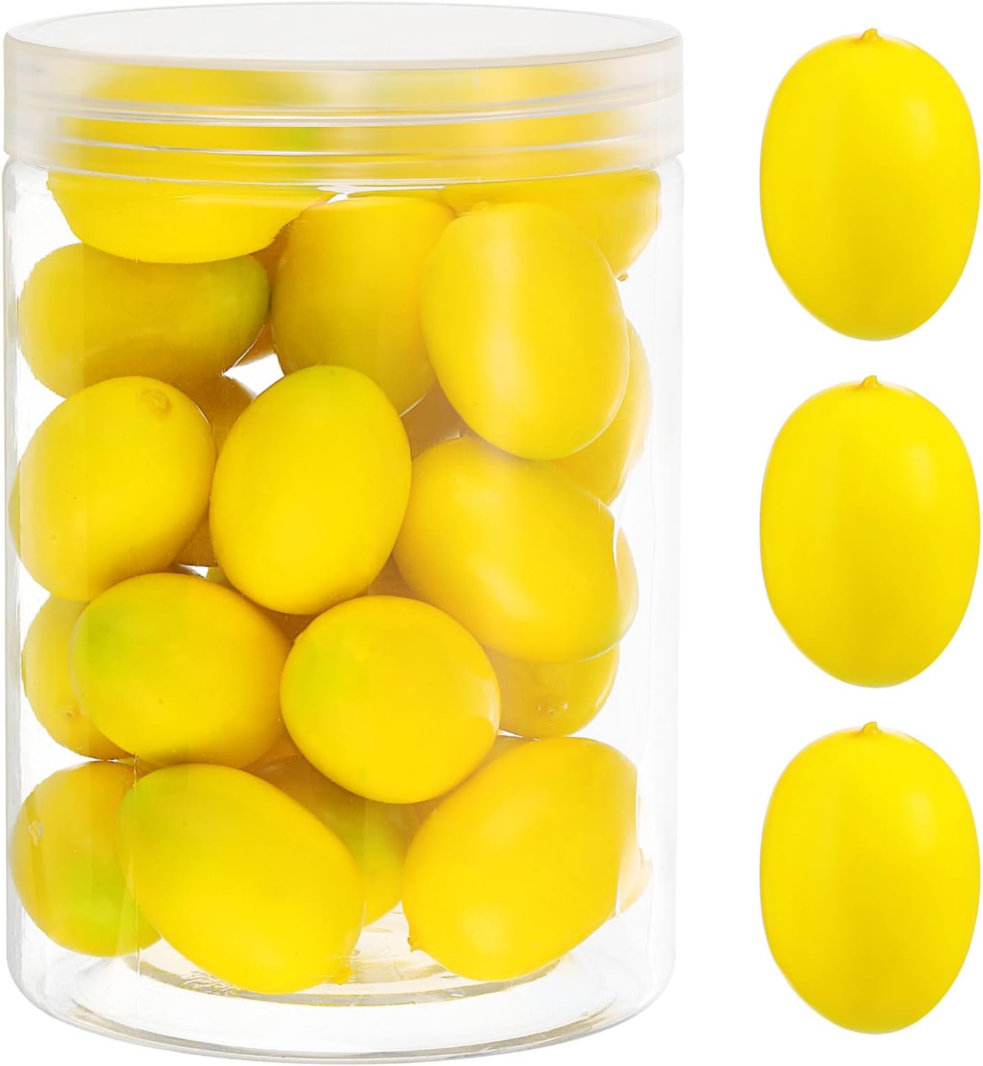 Amazon.com: uxcell 27pcs Fake Lemon, Artificial Lemon, Faux Lemon Fake ...