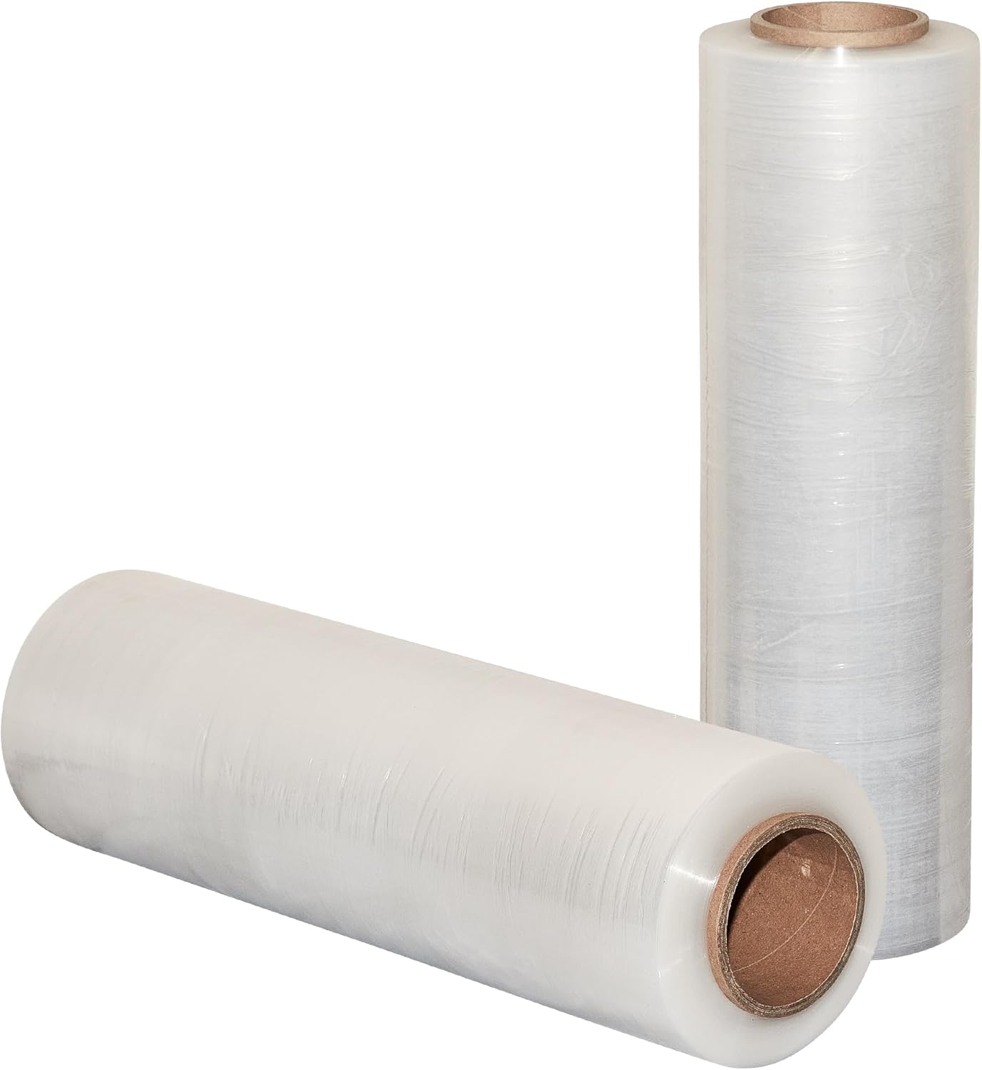 Amazon.com: 2 Pack 18'' Inch Plastic Stretch Film Roll Industrial ...