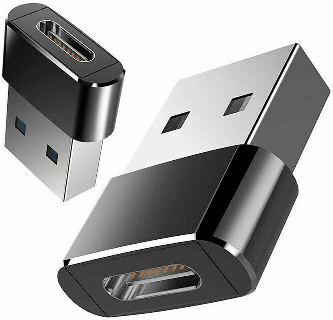 Amazon.com: MAS Technology USBC to USB Adapter 2Pack,USB C Female to A ...