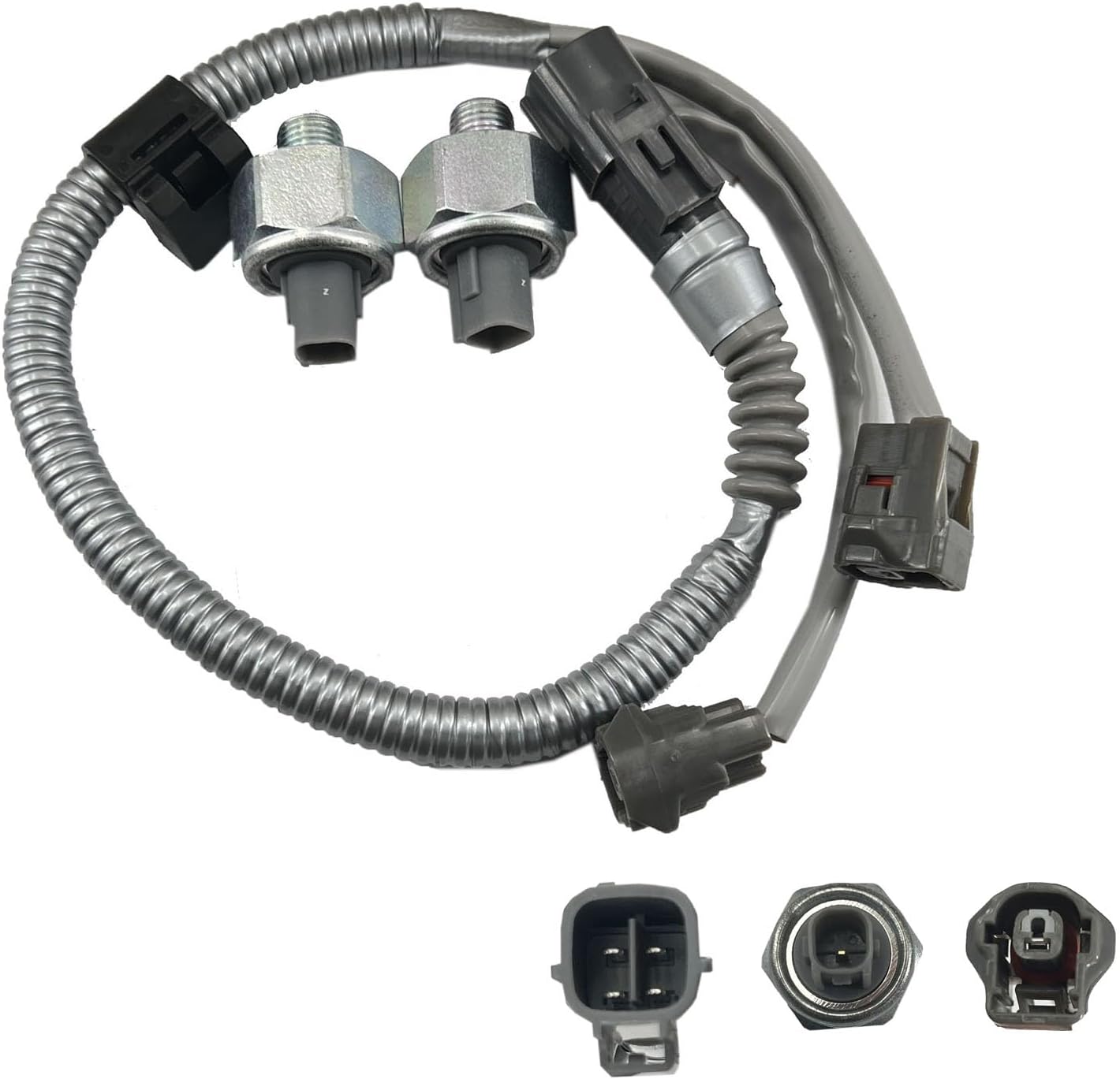 Amazon.com: 2 Ignition Knock Detonation Sensor Harness Wiring Compatible with ES300 GS300 IS300 ...
