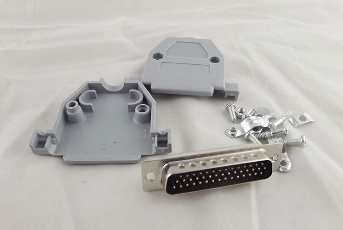 Amazon.com: Connector and Terminal DB44 Male Plug 44 Pin 3 Rows D-SUB ...