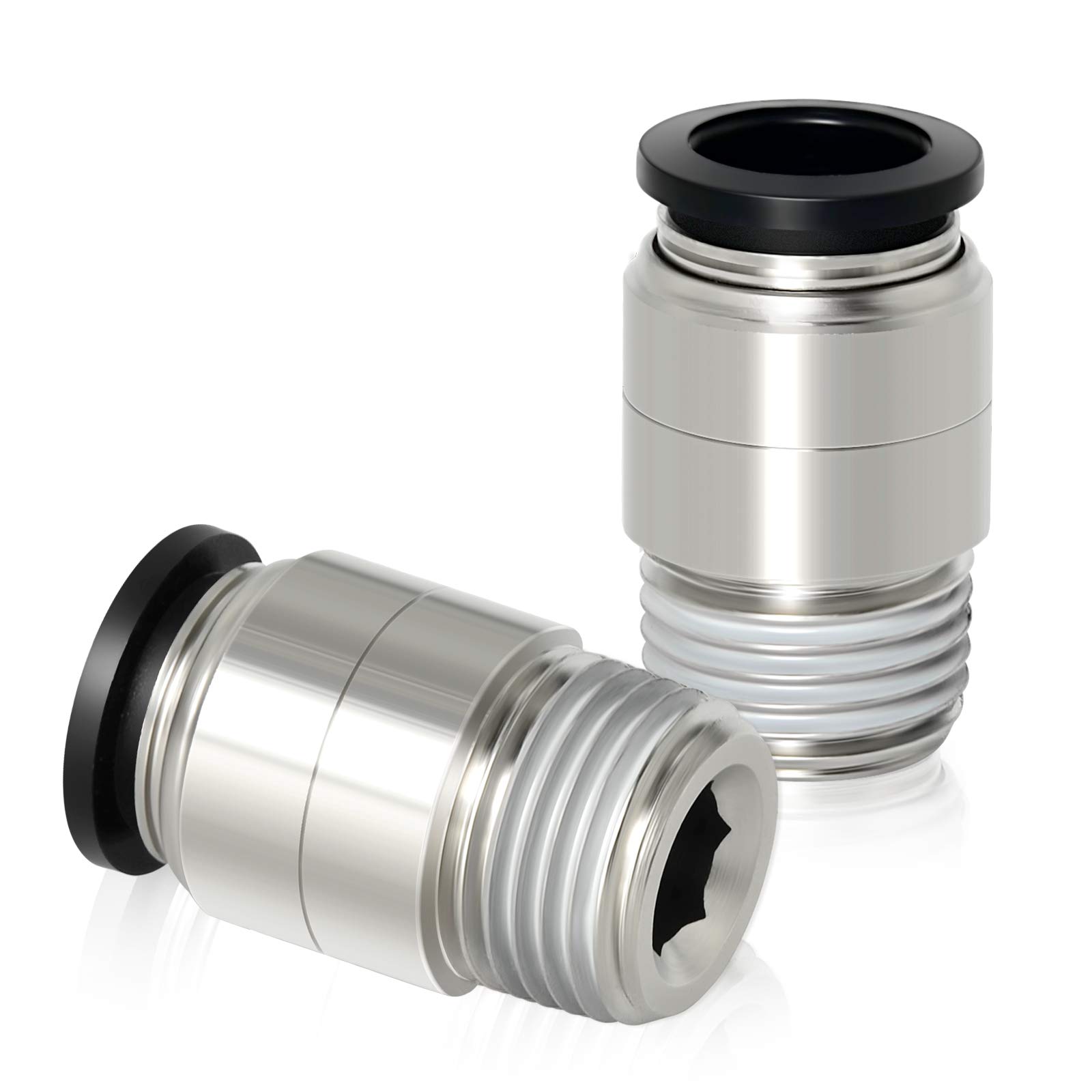Snapklik.com : TAILONZ PNEUMATIC Round Male Straight 5/16 Inch Tube OD ...