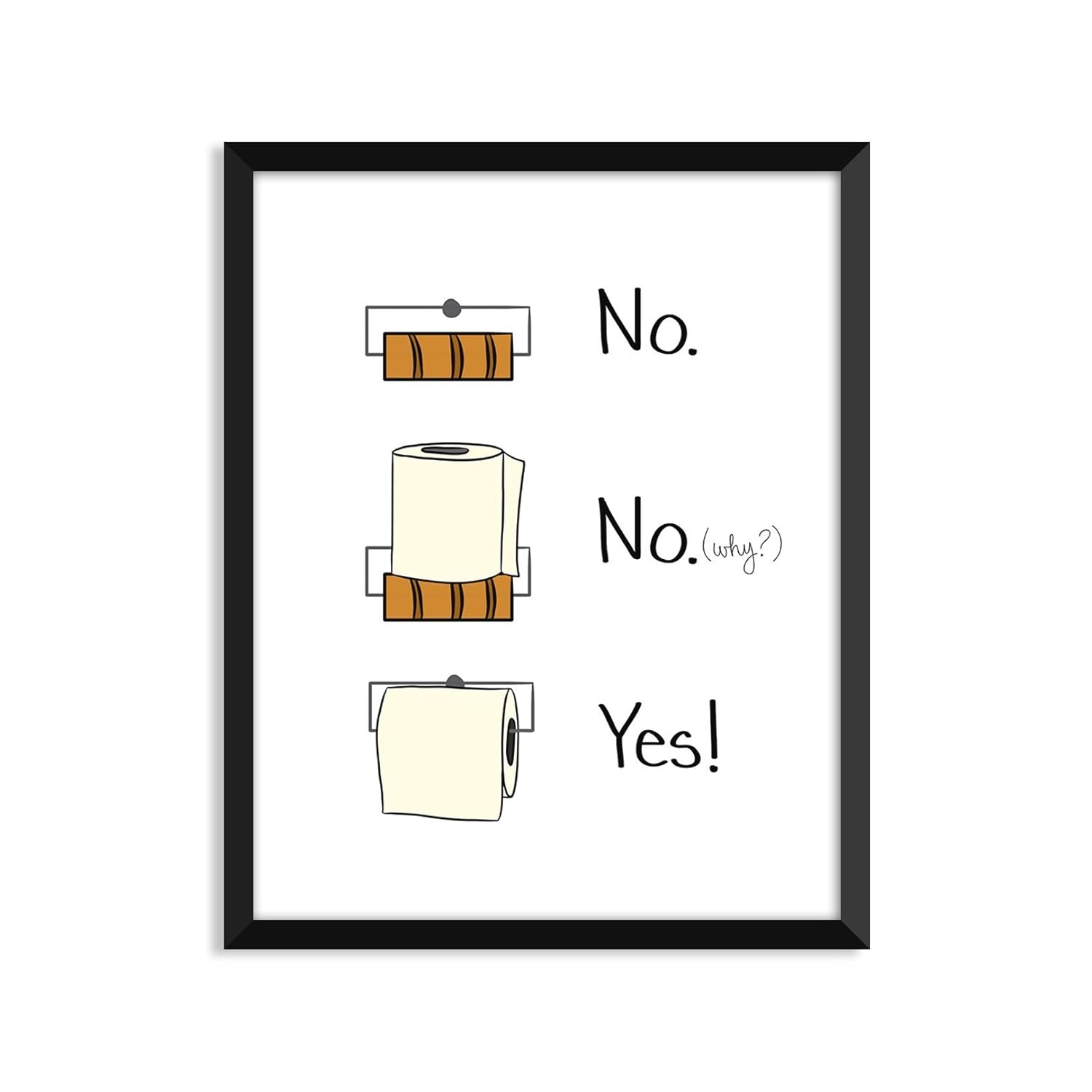 Amazon Toilet Paper Rules Unframed Art Print Poster Or Greeting amazon-toilet-paper-rules-unframed-art-print-poster-or-greeting