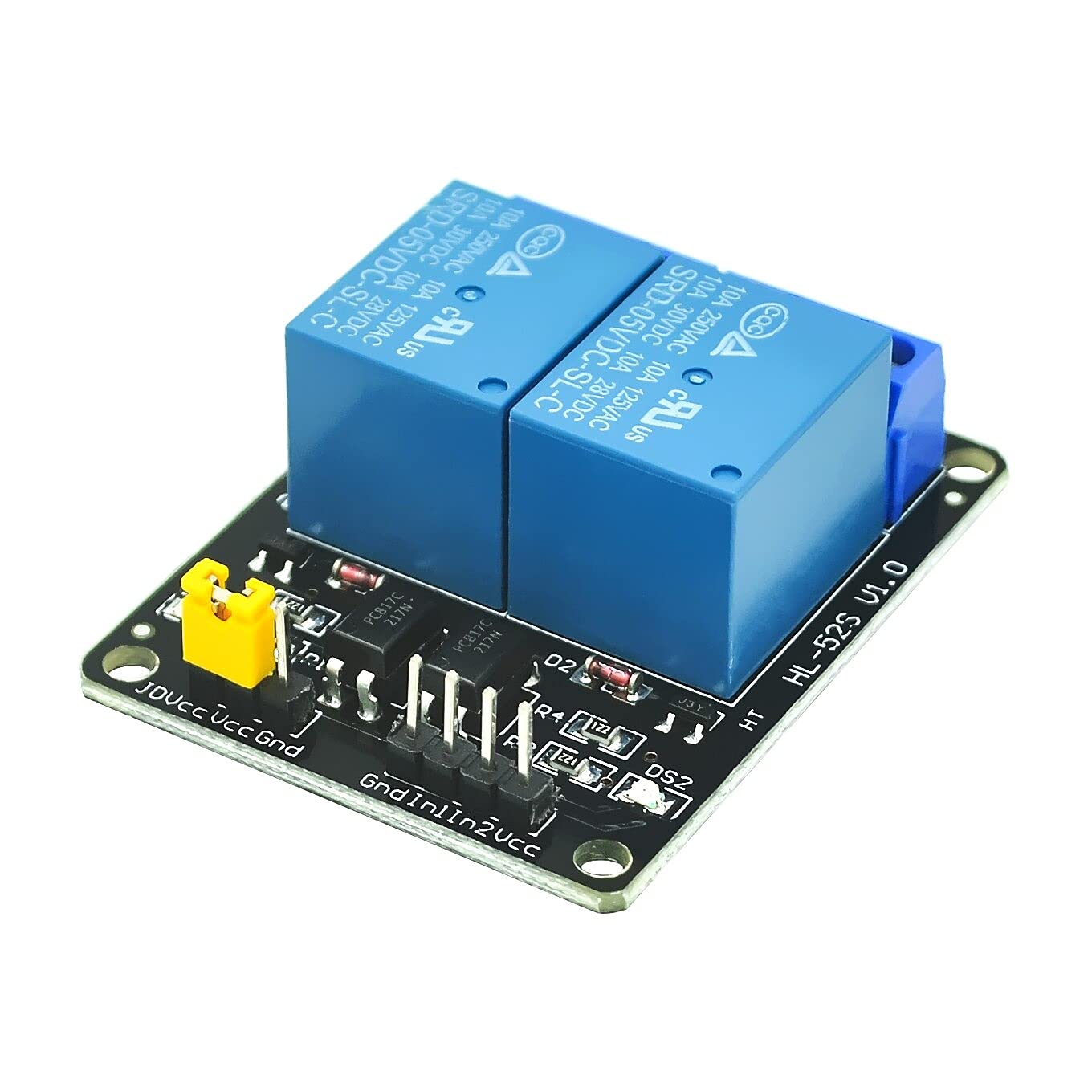 Buy RedTagCanada 5V 2 Channel-Relay DC 5V 230V Relay Shield Module ...