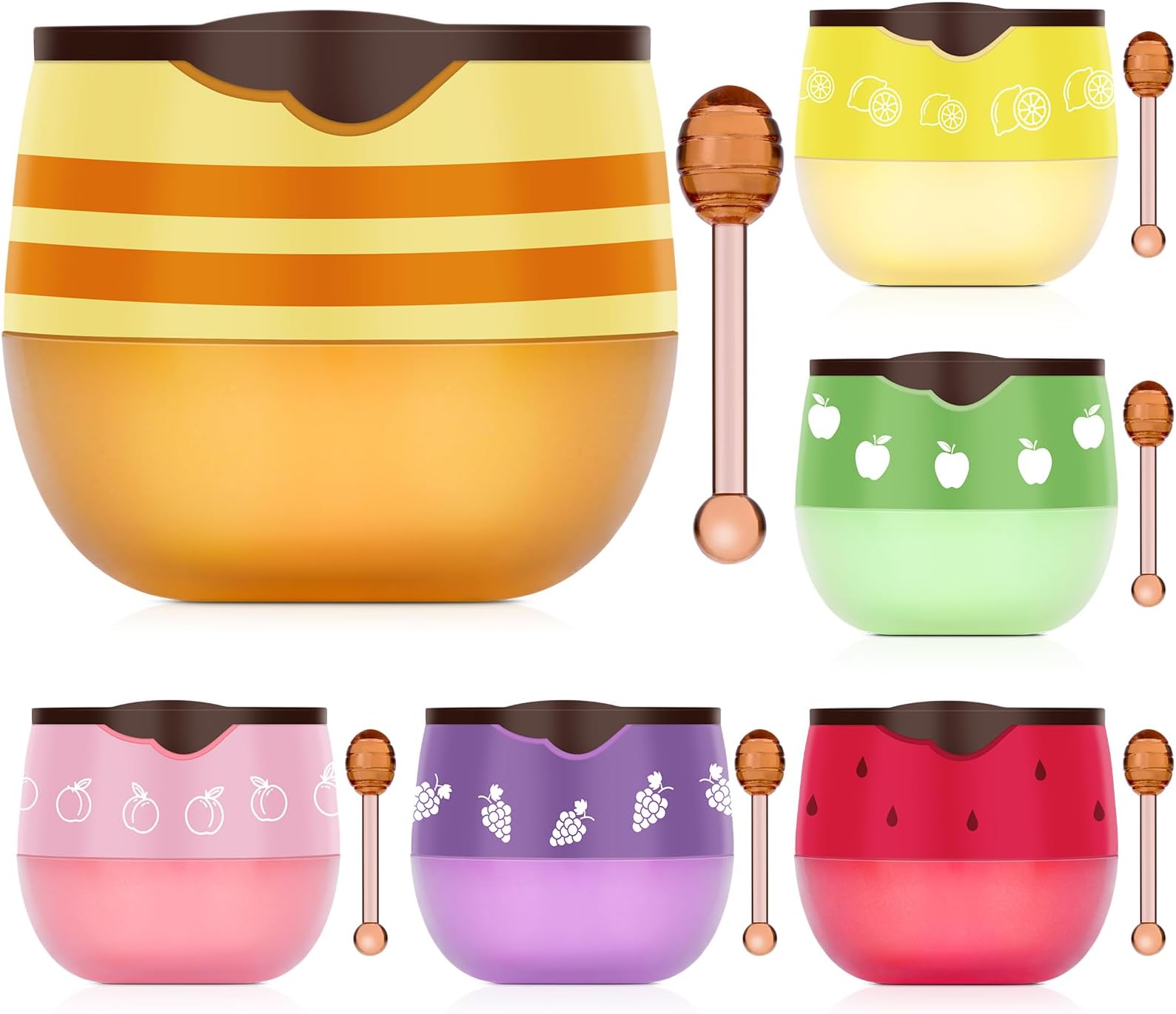 Amazon.com : DMSKY 60 Pcs Baby Shower Favors, Lip Balms Bulk Gift for ...