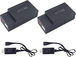 2PCS 11.1V 1050mAh 25C 3S Upgraded Lithium Battery for MJX H16 H16P H16E H16H H16DR H16SC H16BM ...