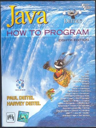 Buy Java - How To Program, 8/E (Cd) Book Online at Low Prices in India ...