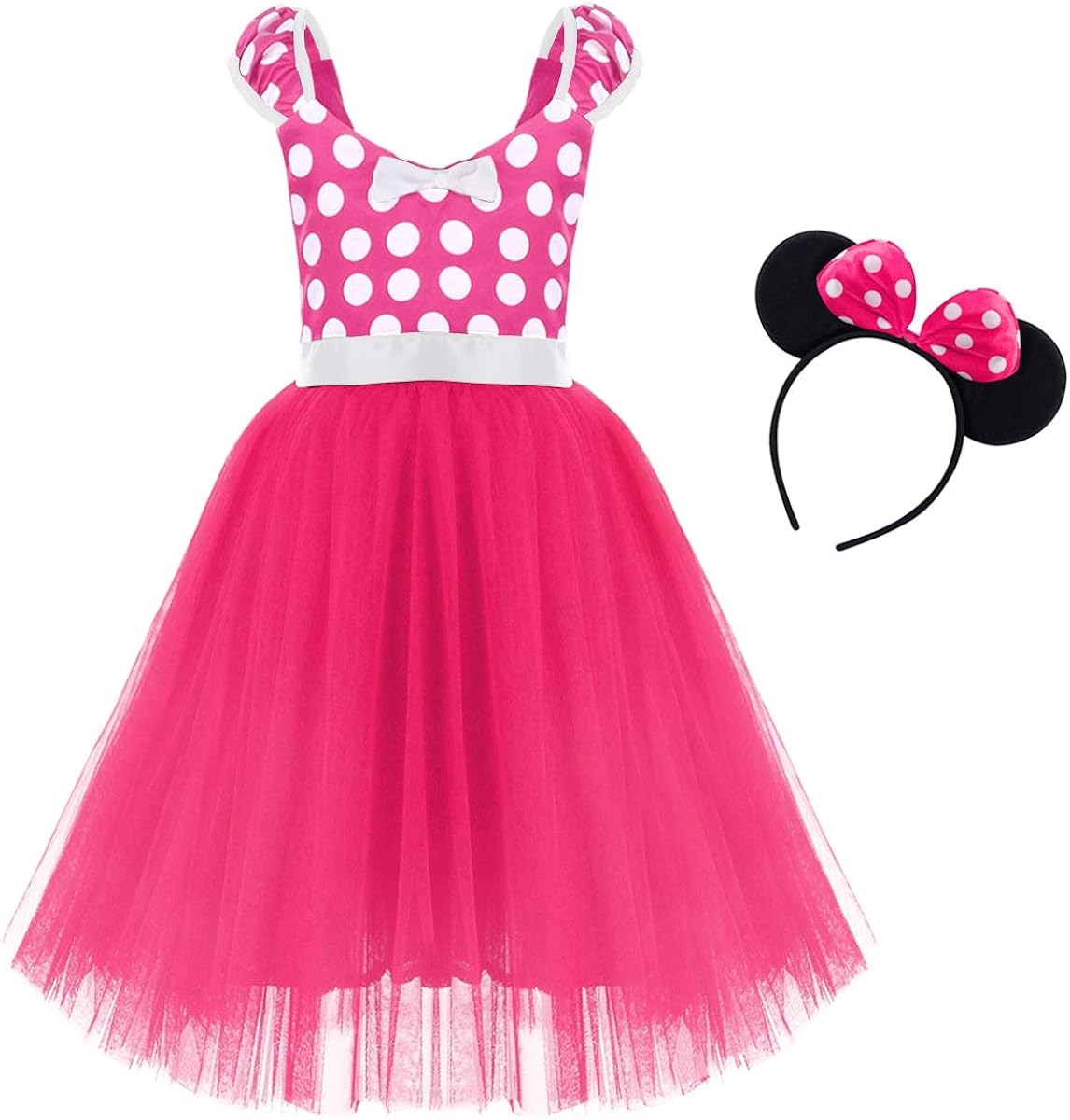 Amazon IBTOM CASTLE Girls Polka Dots Princess Party Cosplay amazon-ibtom-castle-girls-polka-dots-princess-party-cosplay