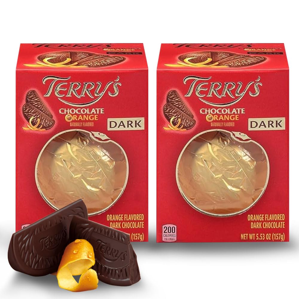 Amazon.com : Terry's Dark Chocolate Orange - 2 Pack 5.53 oz each - Dark ...