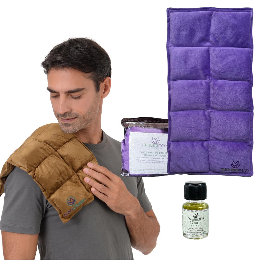 NATURALNESS | Compresas Calientes Terapeuticas Grandes - Almohadilla ...
